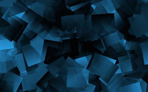 Descargar Fondos De Pantalla Abstracci N Cuadrada Azul Fondo Abstracto