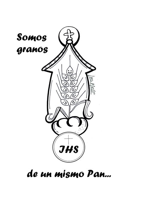 El Rincón de las Melli DIBUJO Somos granos de un mismo pan