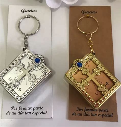 70 Recuerdos Llavero Biblia Primera Comunion Bautizo Boda En Venta En