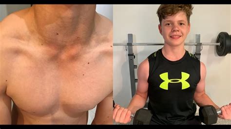 Anton Lagunov Year Old Ripped Bodybuilder Workout Youtube