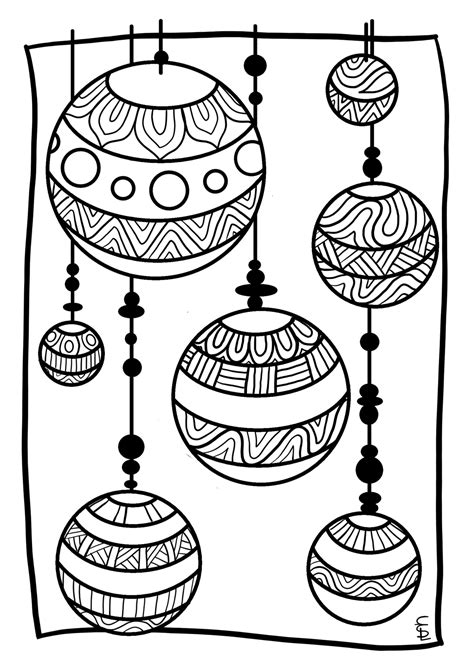 Coloriage de l avant Noël 06 Crapouilleries