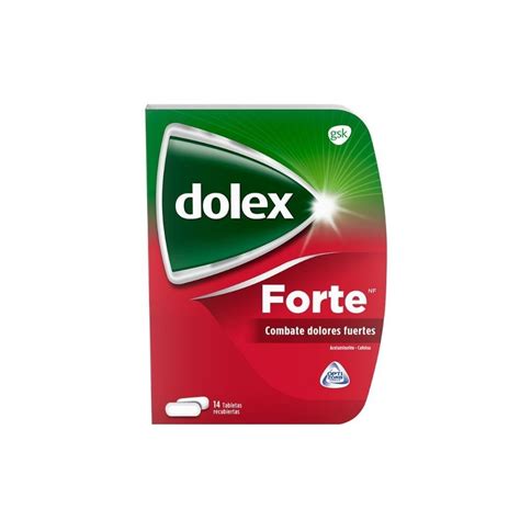 Dolex Forte Nf Tabletas Recubiertas Formula Mejorada 500 65 Mg Caja X