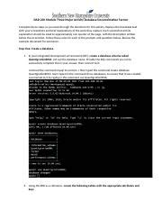 DAD 220 Module Three Major Activity Database Documentation Docx DAD