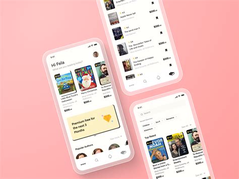 Book App Template Figma