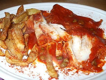 Recette D Ailes De Raie En Sauce Tomate Aux C Pres Accompagn E De
