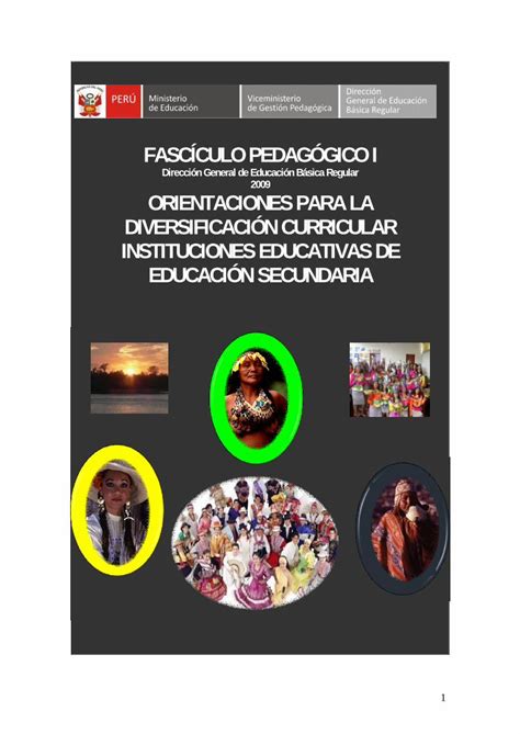 PDF Dirección General de Educación Básica Regular 2009 PDF