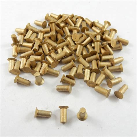 1 8 Solid Rivets Aluminium Countersunk Rivets 100 Pack Bullant