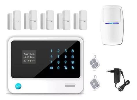 Kit Alarma G90wifi Gsm Casa Negocio 6 Sensores Ultrasmart Cuotas