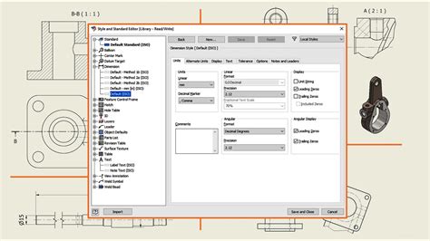 Tutorial Inventor Technical Drawing Chapter Template Youtube