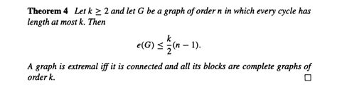 solved 5 prove theorem 4 for k 3 and 4 theorem 4 let k