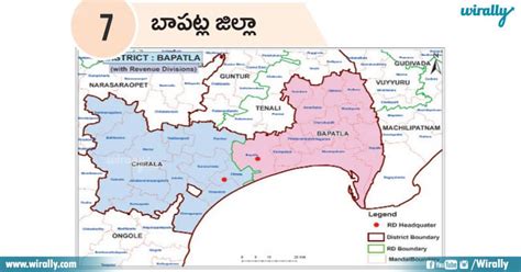 Andhra Pradesh S 13 New Districts With Names Maps Wirally