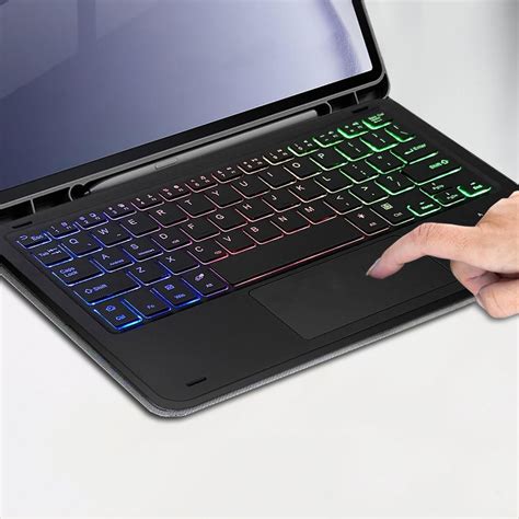 Etui Z Podświetlaną Klawiaturą Bluetooth do Samsung Galaxy Tab A9 Plus