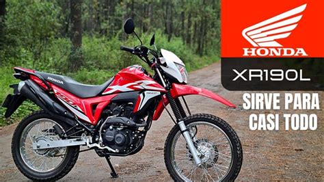 Moto Todo Terreno HONDA XR190L El Ganadero