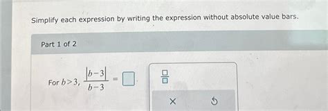 solved simplify each expression by writing the expression
