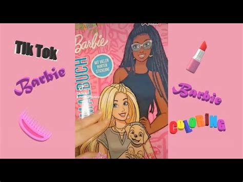 Barbie Coloring Book Tik Tok Colouring Youtube