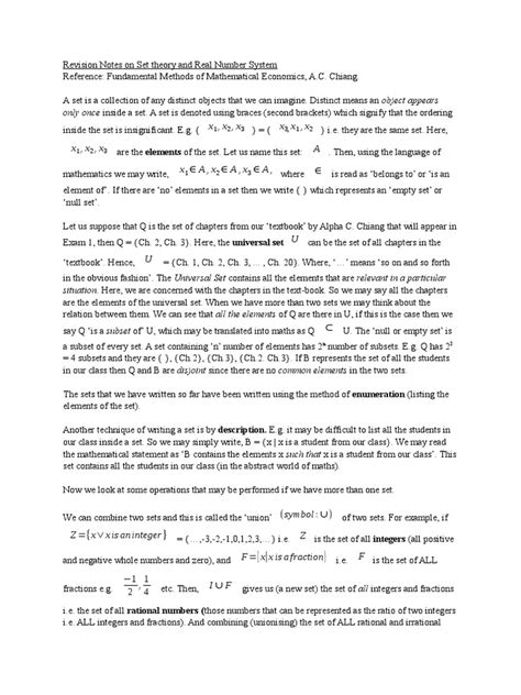 notes on set theory and the real number system pdf cartesian coordinate system supply