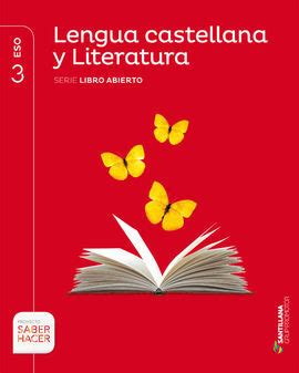 Lengua Castellana Y Literatura 3º Eso Libro Abierto Librería
