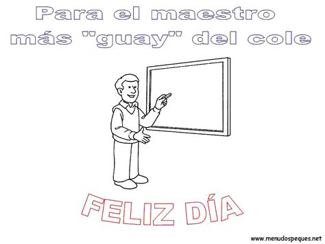 Imagenes Del Dia Del Maestro Para Colorear