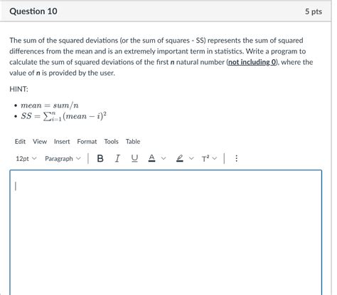 [solved] solve using python the sum of the squared devia