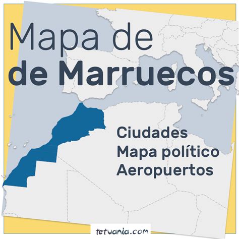 D Nde Est Marruecos Mapa Distancia Con Espa A