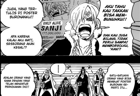 Poster Buronan Sanji Terbaru