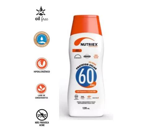 Protetor Solar Fps Corporal Nutriex Profissional Ml Mercadolivre