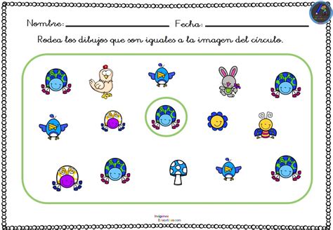Fichas para estimular la atención 1 Imagenes Educativas