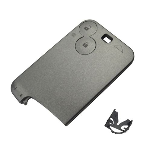 For Renault Smart Key Card Button Replacement Cover Case Keyless