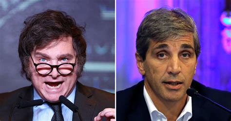 Javier Milei confirmó que Luis Caputo será el ministro de Economía