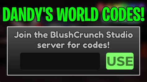 New Dandy S World Codes Roblox Dandy S World Codes July 2024 YouTube
