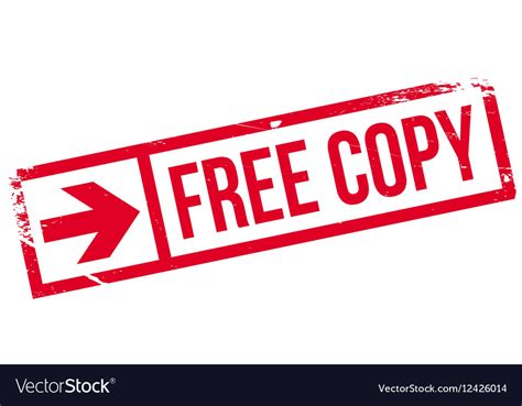 Free Copy Rubber Stamp Royalty Free Vector Image