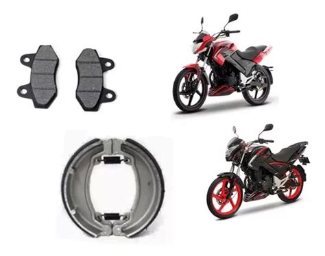 Balatas Traseras Y Delanteras Italika Ft250 Ts 16 22 Envío gratis