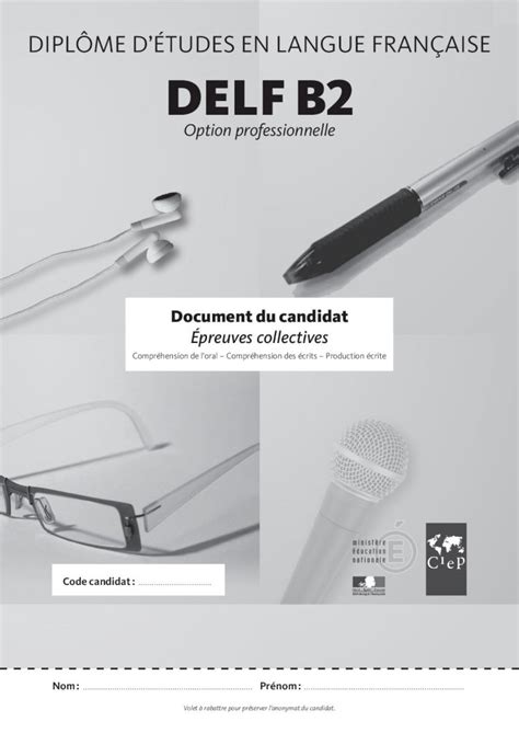 PDF Diplôme DétuDes eN laNgue fraNçaise DELF B2 Diplôme D