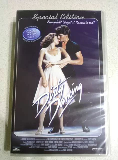 Concorde Video Dirty Dancing Vhs Tanzfilm Patrick Swayze Jennifer