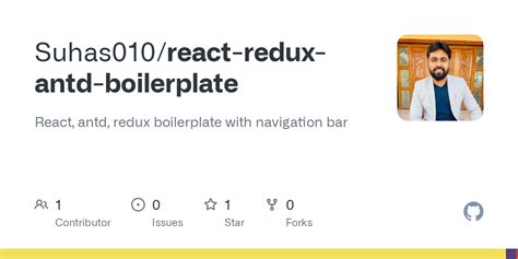github suhas010 react redux antd boilerplate react antd redux boilerplate with navigation bar