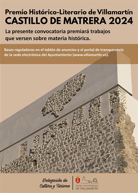 Cultura Convoca El Premio Castillo De Matrera 2024