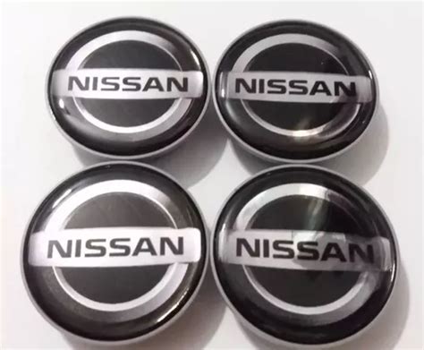Jogo Calotinhas Miolo Centro Roda Tampa Nissan Mercadolivre