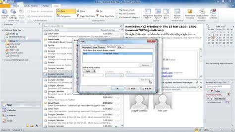How To Filter Emails In Outlook Youtube