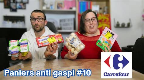 PANIERS ANTI GASPI 10 Carrefour YouTube
