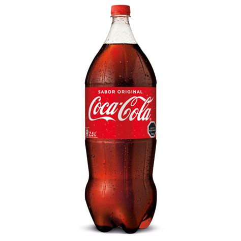 Bebida Gaseosa Coca Cola Original Botella 2 5 L