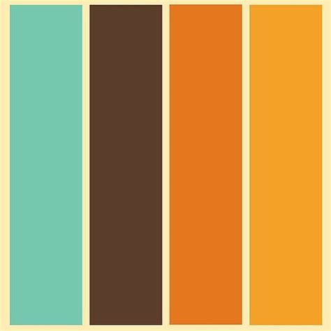 Retro Color Palettes For Throwback Designs Color
