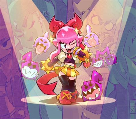 Melody Brawl Stars ♡ • в 2024 г Вдохновляющие персонажи Художественные темы Легкие рисунки
