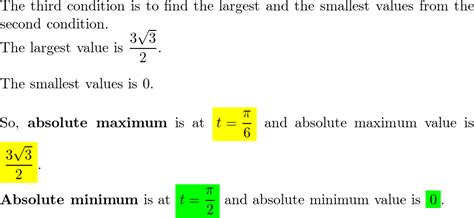 find the absolute maximum and absolute minimum values of on quizlet