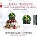 Ferxxo Birthday Cake Toppers Feid Ferxxo Feliz Cumplea Os Etsy