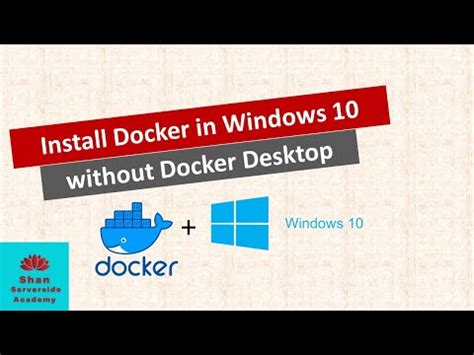 How To Install Docker In Windows 10 Without Docker Destop YouTube