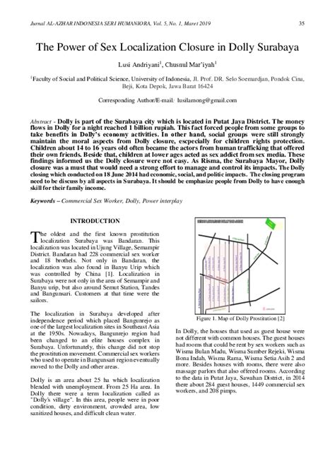 pdf the power of sex localization closure in dolly surabaya chusnul mar iyah