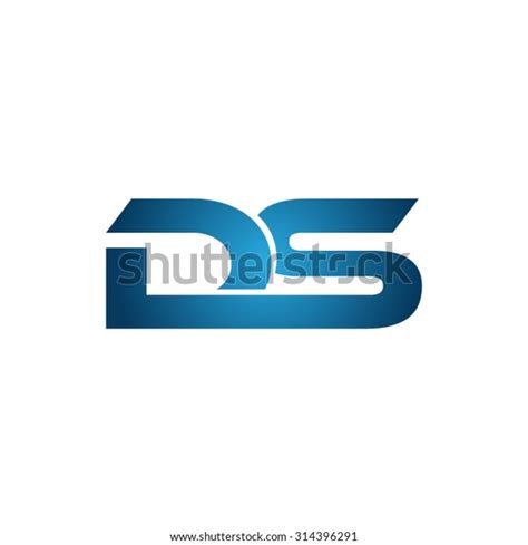 Ds Company Linked Letter Logo Stock Vector Royalty Free 314396291