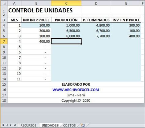 Total 67 Imagen Modelo Hoja De Costos En Excel Abzlocal Mx