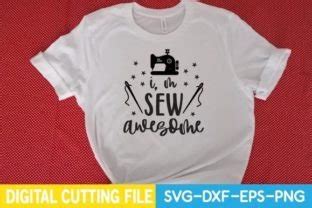 I M Sew Awesome Svg Graphic By Digital Svg Design Stor Creative Fabrica