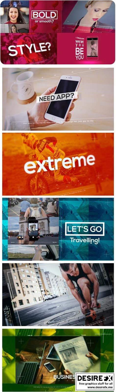 Desire FX 3d Models Videohive Marketplace Online Store Promo
